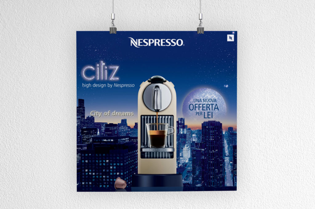 NESPRESSO - graphics | MakeLab Agenzia grafica e web agency a Milano